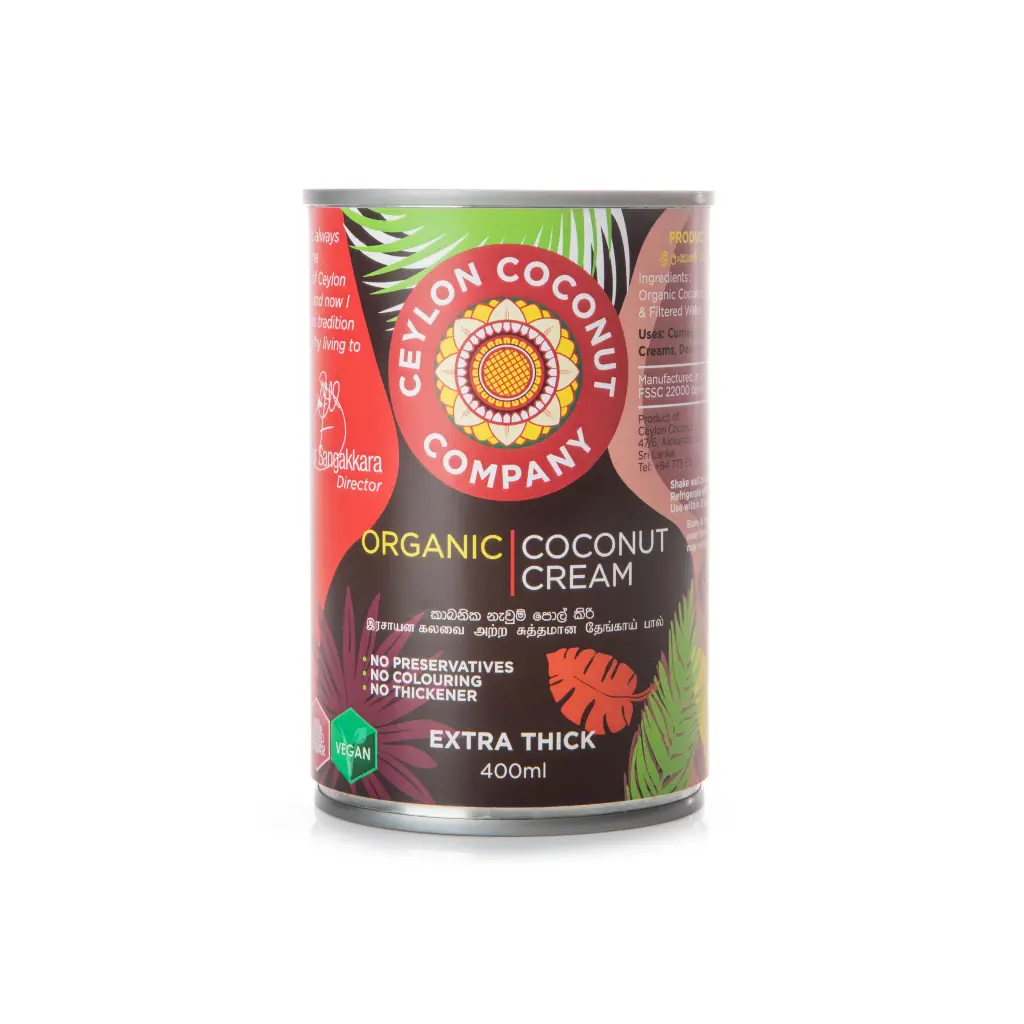 Organic Coconut Cream | Gusta Web Shop